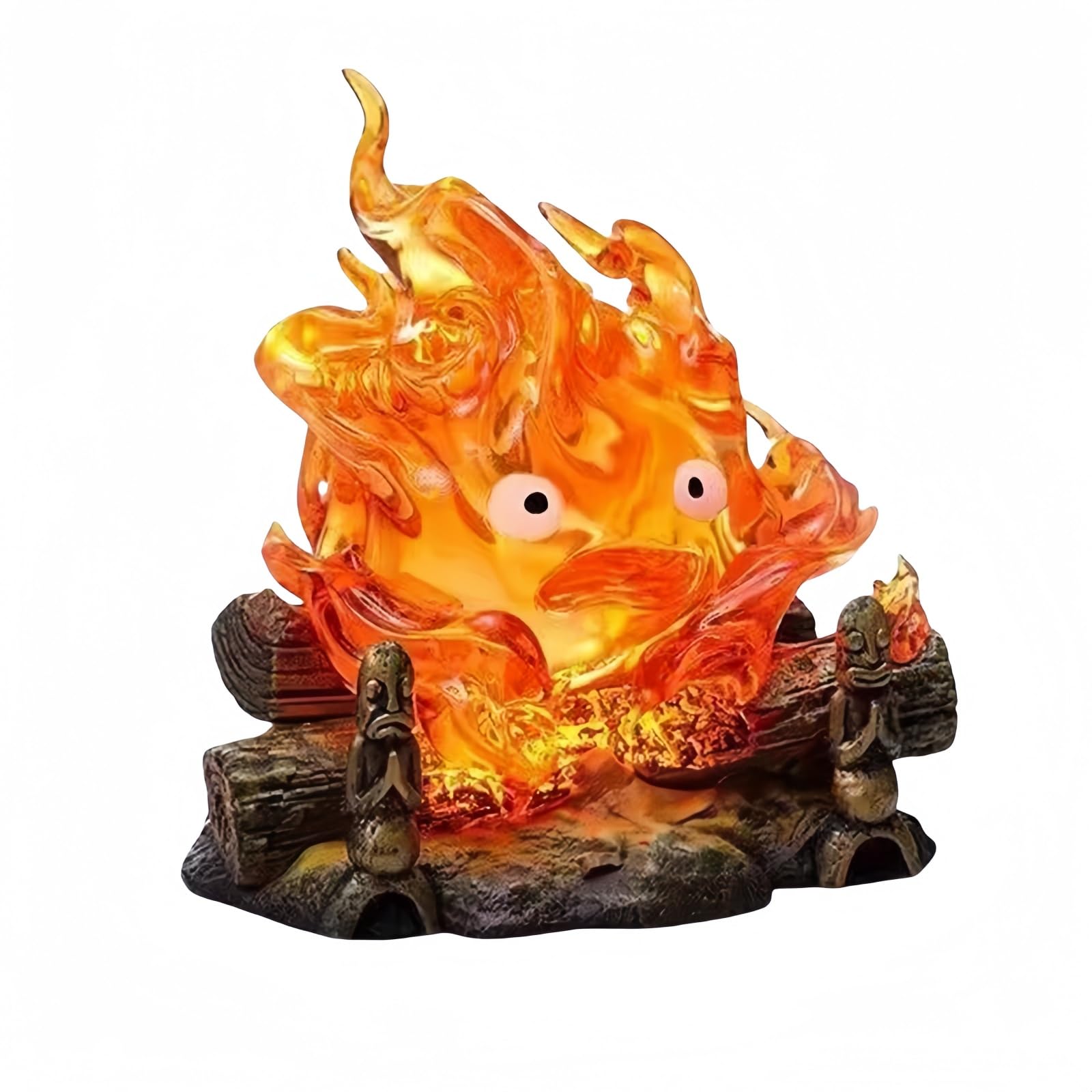 Thcbme Calcifer Night Light, Calcifer Lamp, Desktop Cute Calcifer Light ...