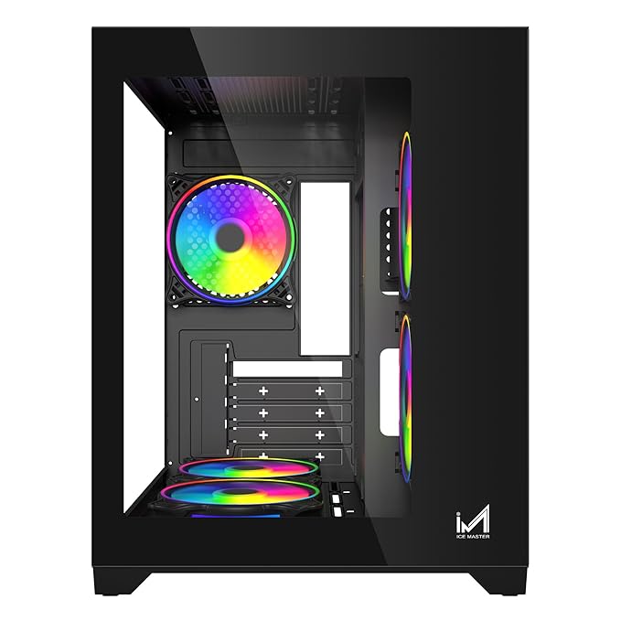 Amazon.in: Buy ICEMASTER Dynamite Mid-Tower Computer Case/Gaming ...
