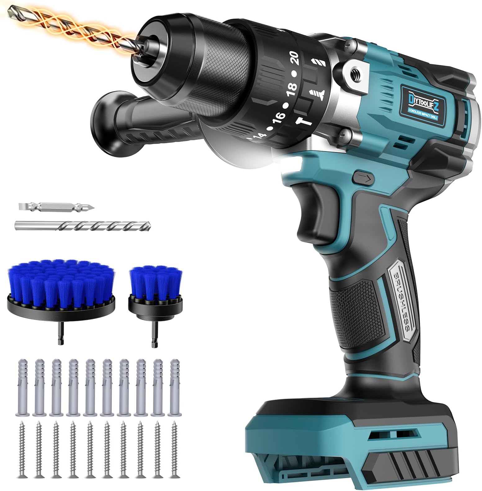 Amazon.com: Makita LXFD01CW 18-Volt Compact Lithium-Ion Cordless 1/2 ...