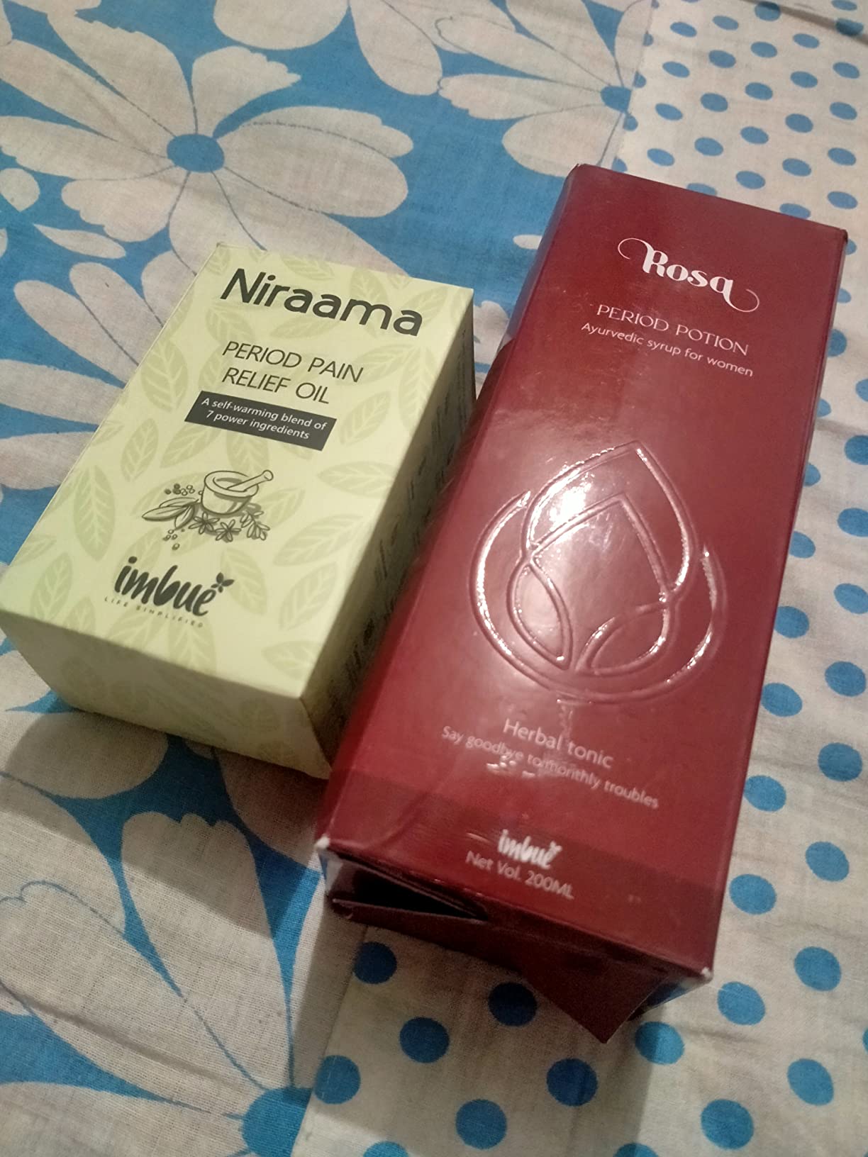 Buy IMBUE Rosa Period Potion | Ayurvedic Syrup for Women For Irregular ...