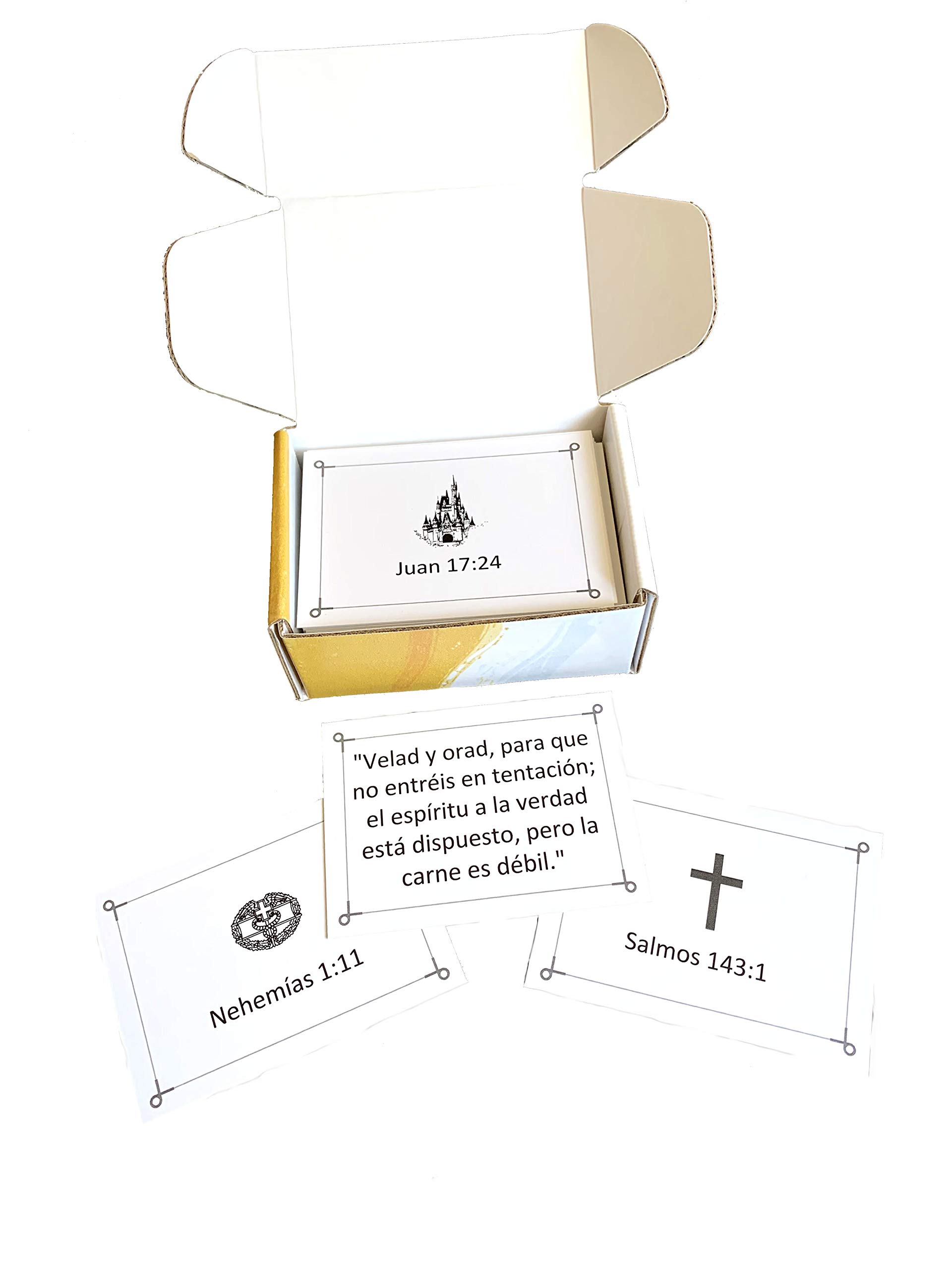 Snapklik.com : Agape Flashcards - Spanish Bible Scripture Study ...