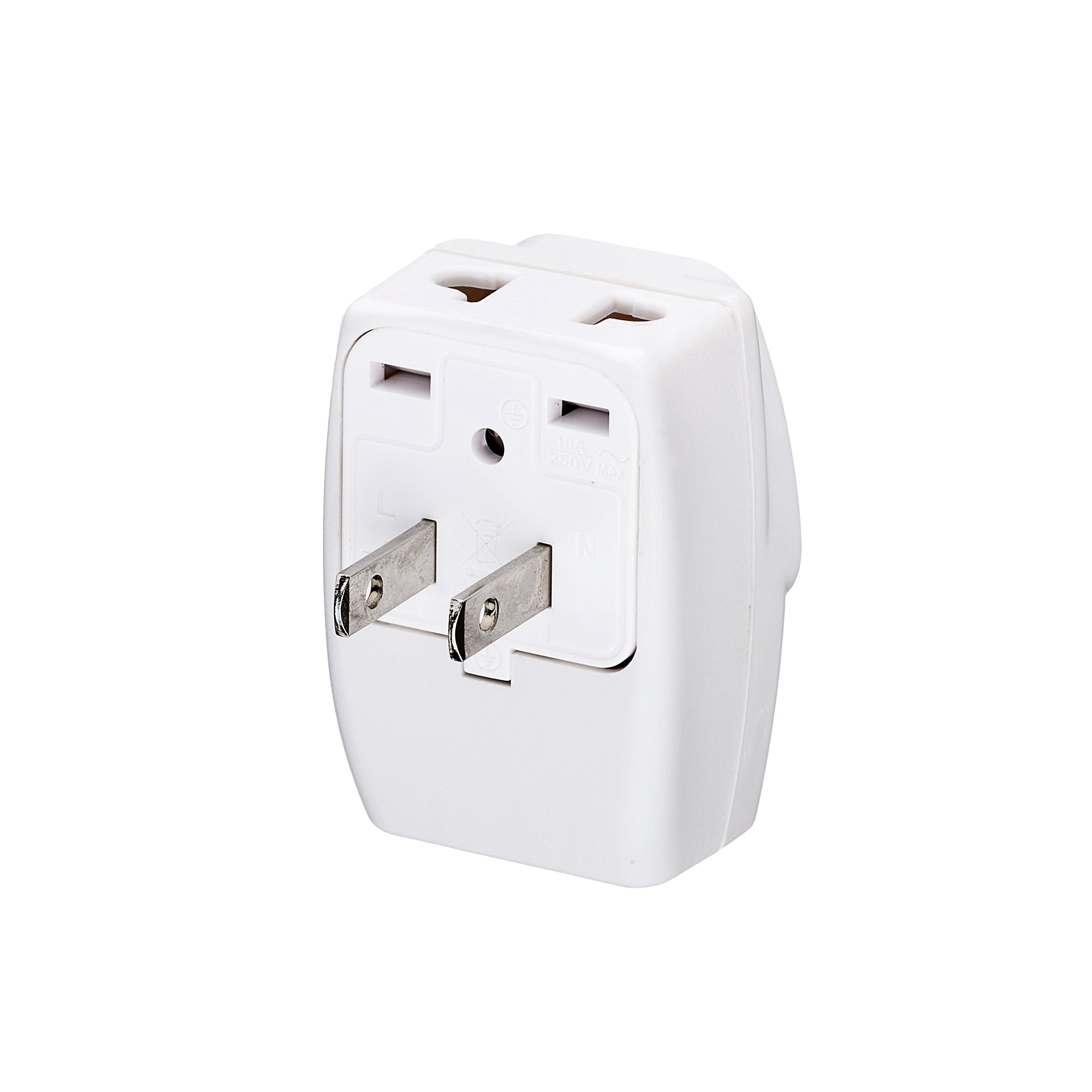 Buy Yubi Power Grounded Universal 3 in 1 Plug Ada pter - for USA US ...