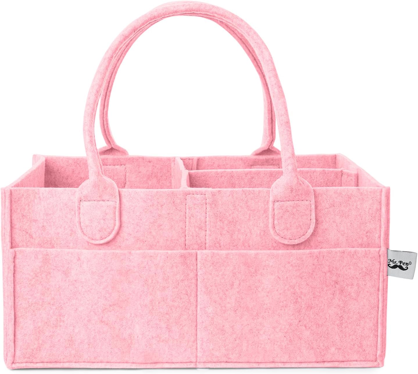 Amazon.com: Mr. Pen- Baby Diaper Caddy Organizer, Pink, Baby Organizer ...