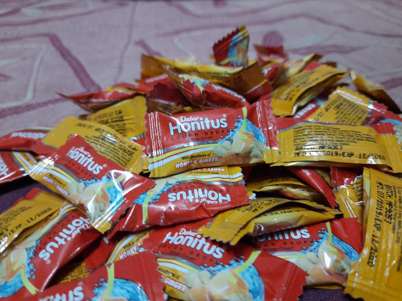 Dabur Honitus Lozenges Jar - 300 Count (Honey Ginger) : Amazon.in ...