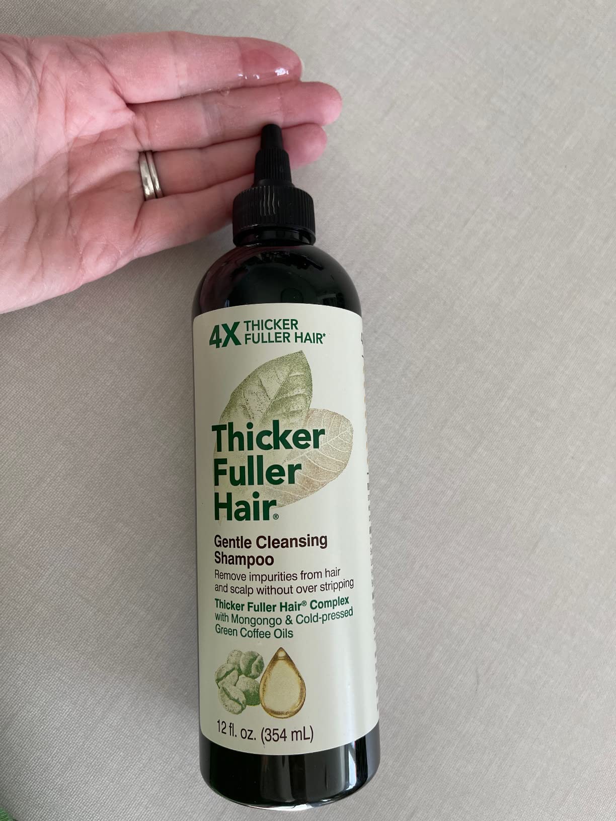 Amazon.com : Thicker Fuller Hair Gentle Cleansing Shampoo - Hair ...