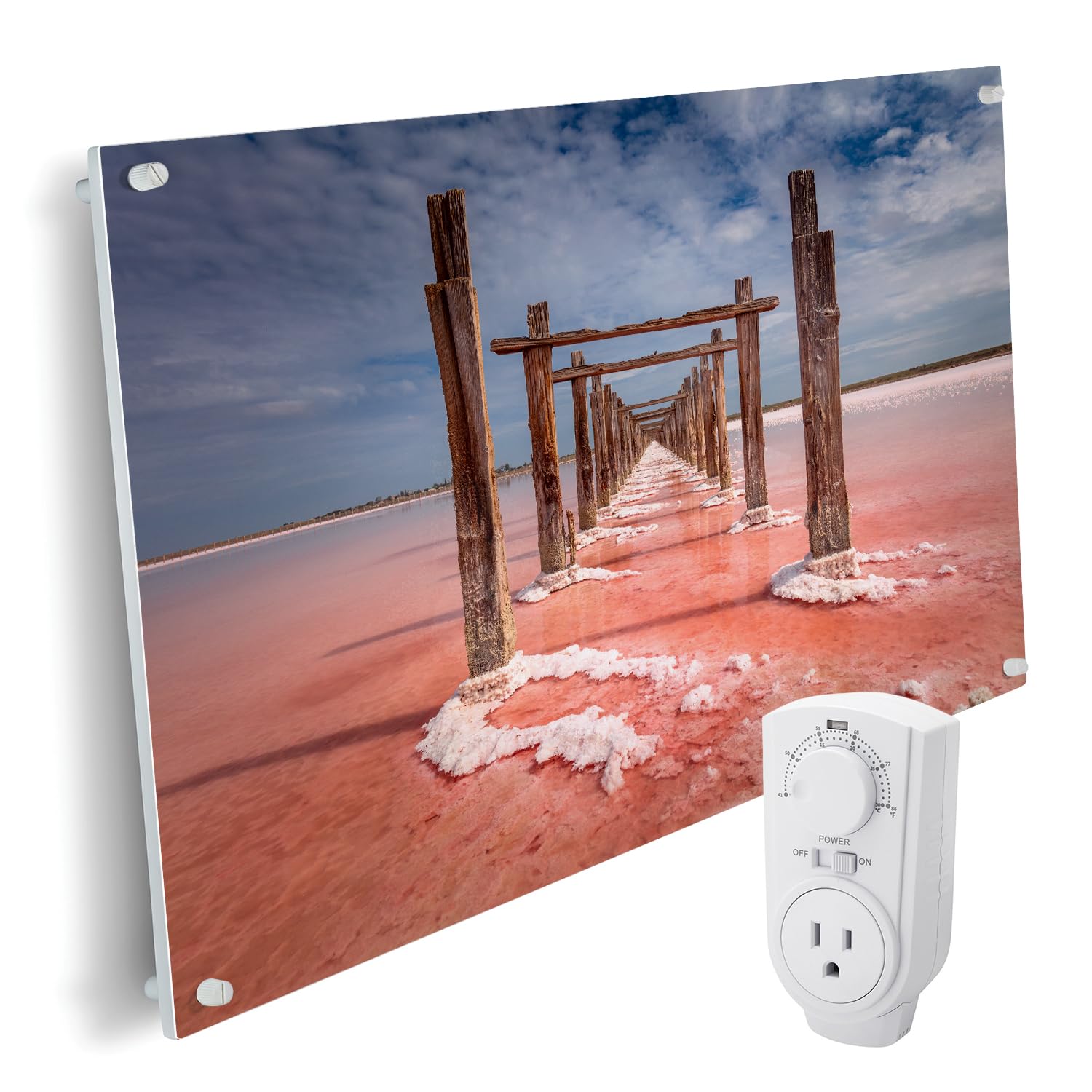 Amazon.com: EconoHome Wall Mount Space Heater Panel - with Thermostat ...