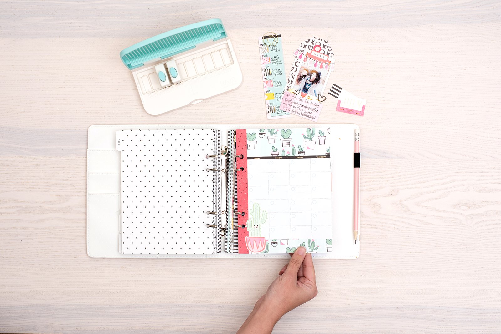 Planner Punch Board by We R Memory Keepers | Includes...B06XDSSKBJ ...