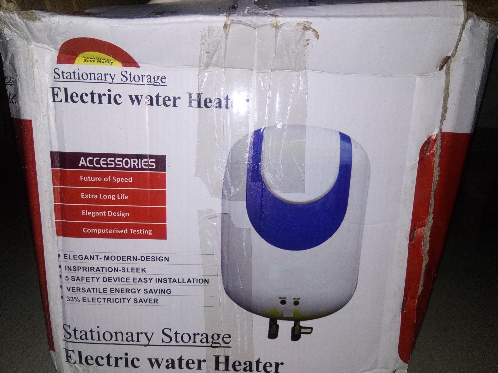 Buy Sameer Spout ISI Marked Water Heater Geyser with BEE 5 Star Rating (15L, White) Online at ...