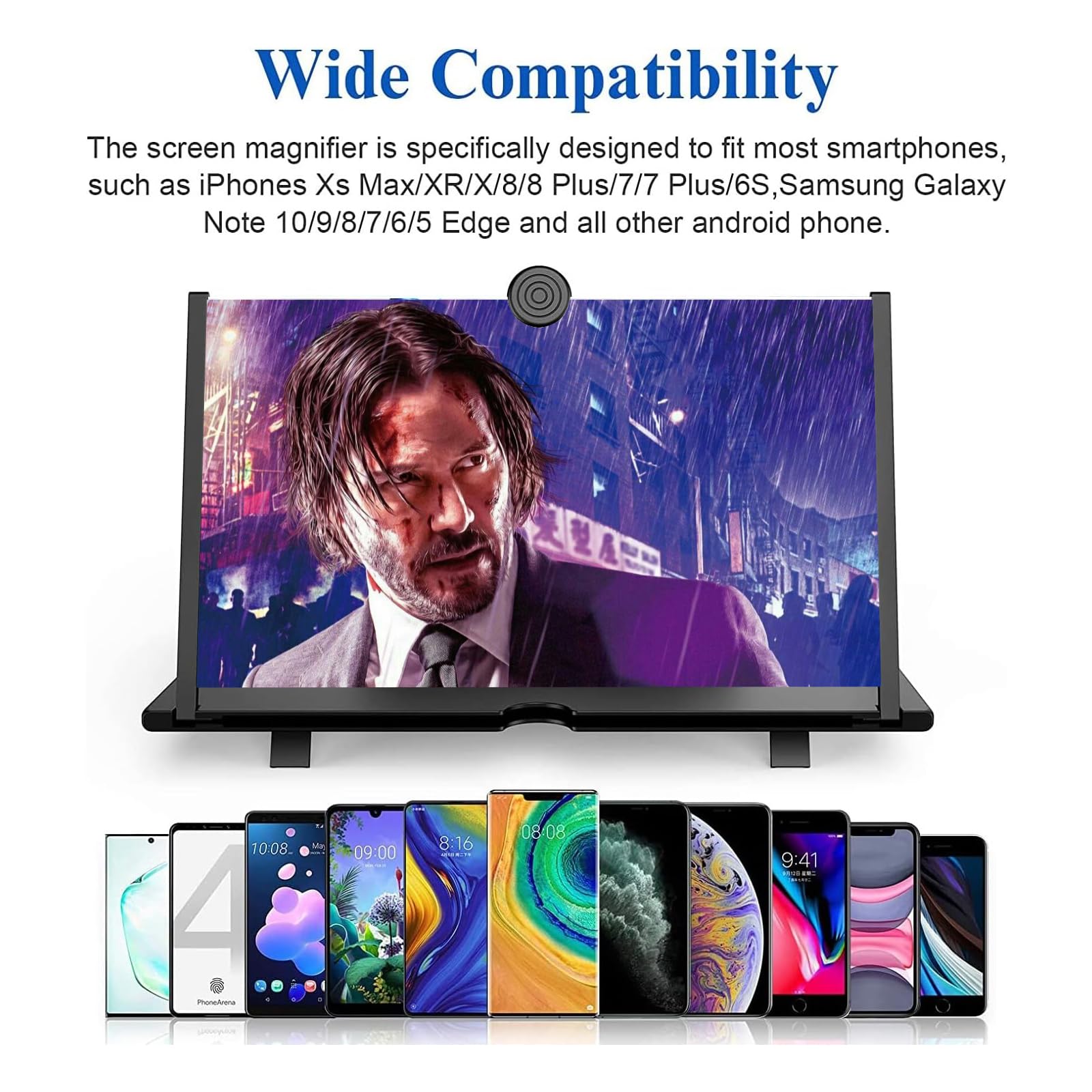 Snapklik.com : 14" Screen Magnifier For Smartphone,3D HD Mobile Phone ...