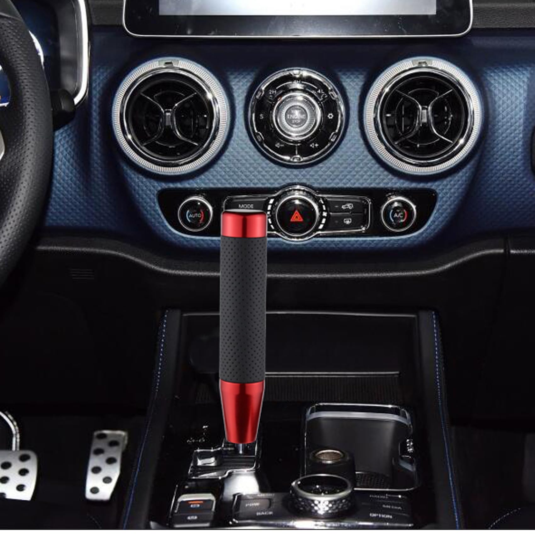 Snapklik.com : Abfer Tall Shift Knob Car Long Shifting Head Replace ...