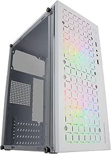 Mars Gaming MC-CORE, Ultra-Compact Micro-ATX PC Case, Metal-Mesh Front ...