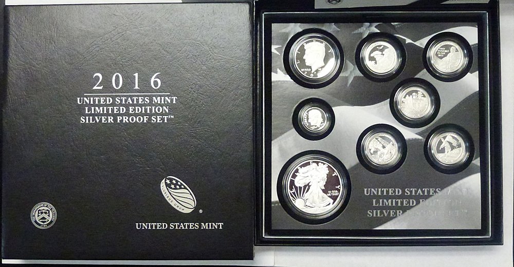 2016 Limited Edition Silver Proof Set at Amazon's Collectible Coins Store