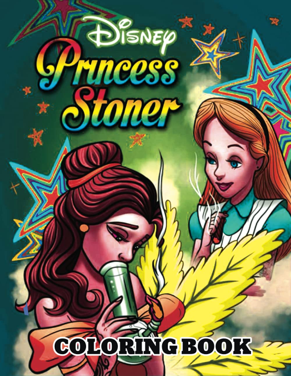 Buy Princess Stoner Coloring Book: 25 Amazing Illustrations Of ...