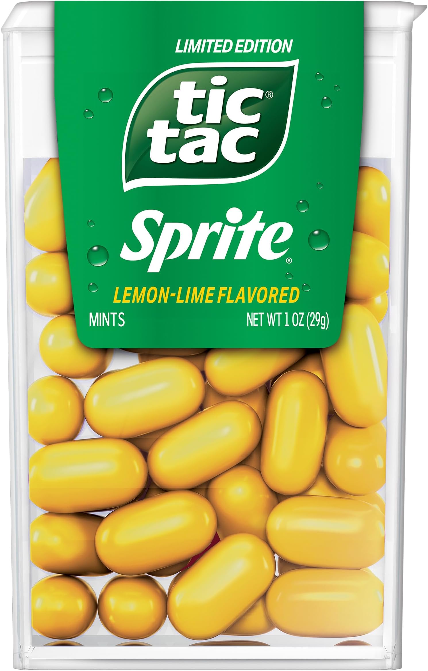 Amazon.com : Tic Tac, Sprite Lemon-Lime Flavored Mints, 1 Ounce ...