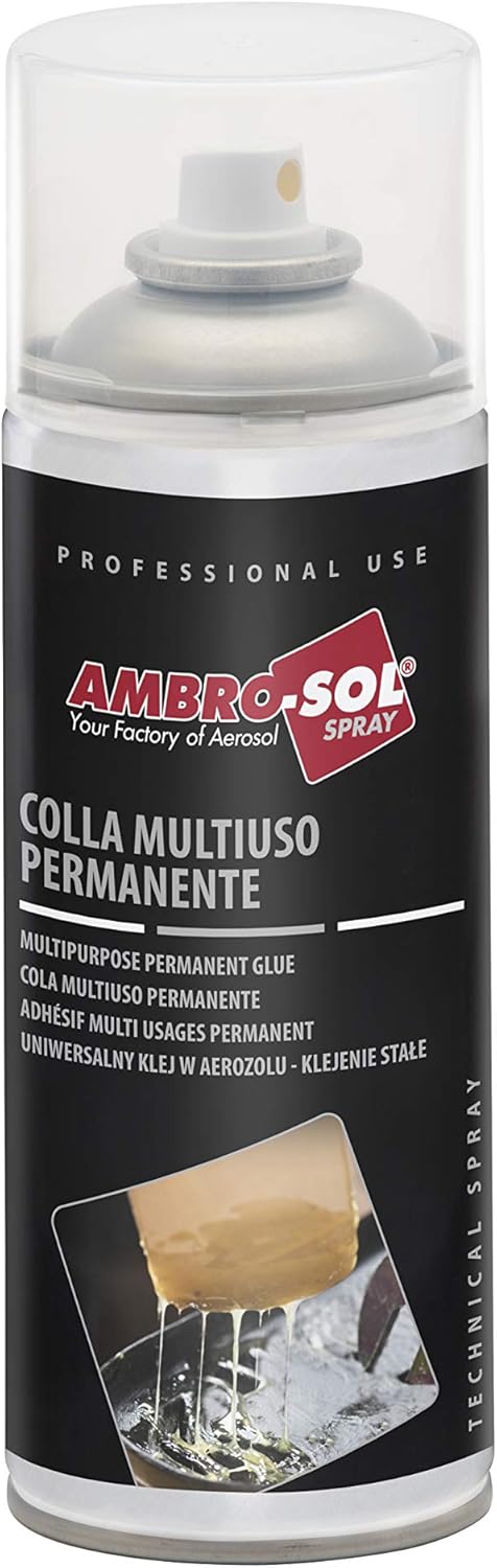 Ambro-Sol I254 Colle Multi-Usage Permanente, Séchage Presque Immédiat ...