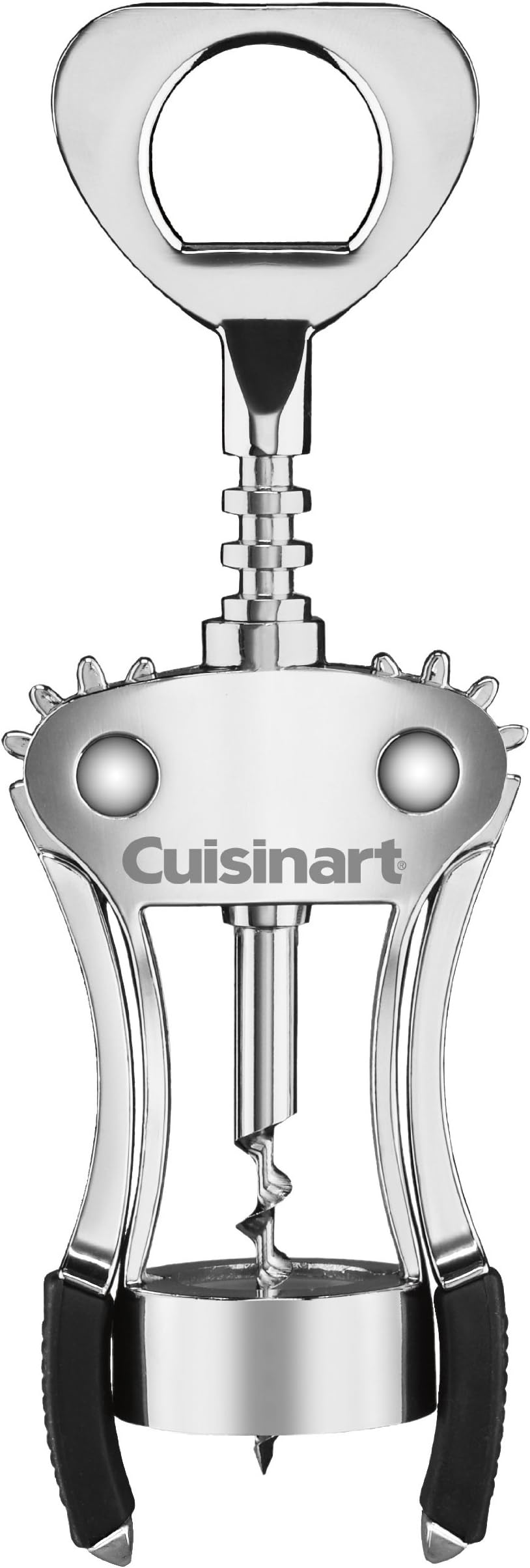 Amazon.com: Cuisinart Barware Winged Corkscrew,Stainless Steel: Home ...