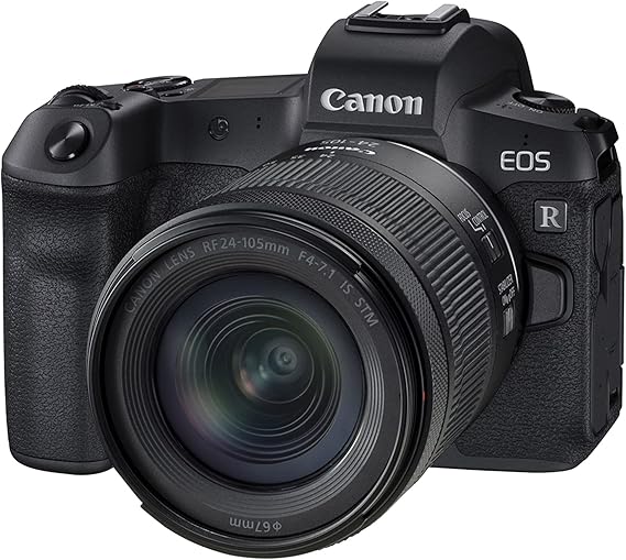 Amazon.com : Canon EOS R RF24-105mm F4-7.1 IS STM Lens Kit, Vlogging ...