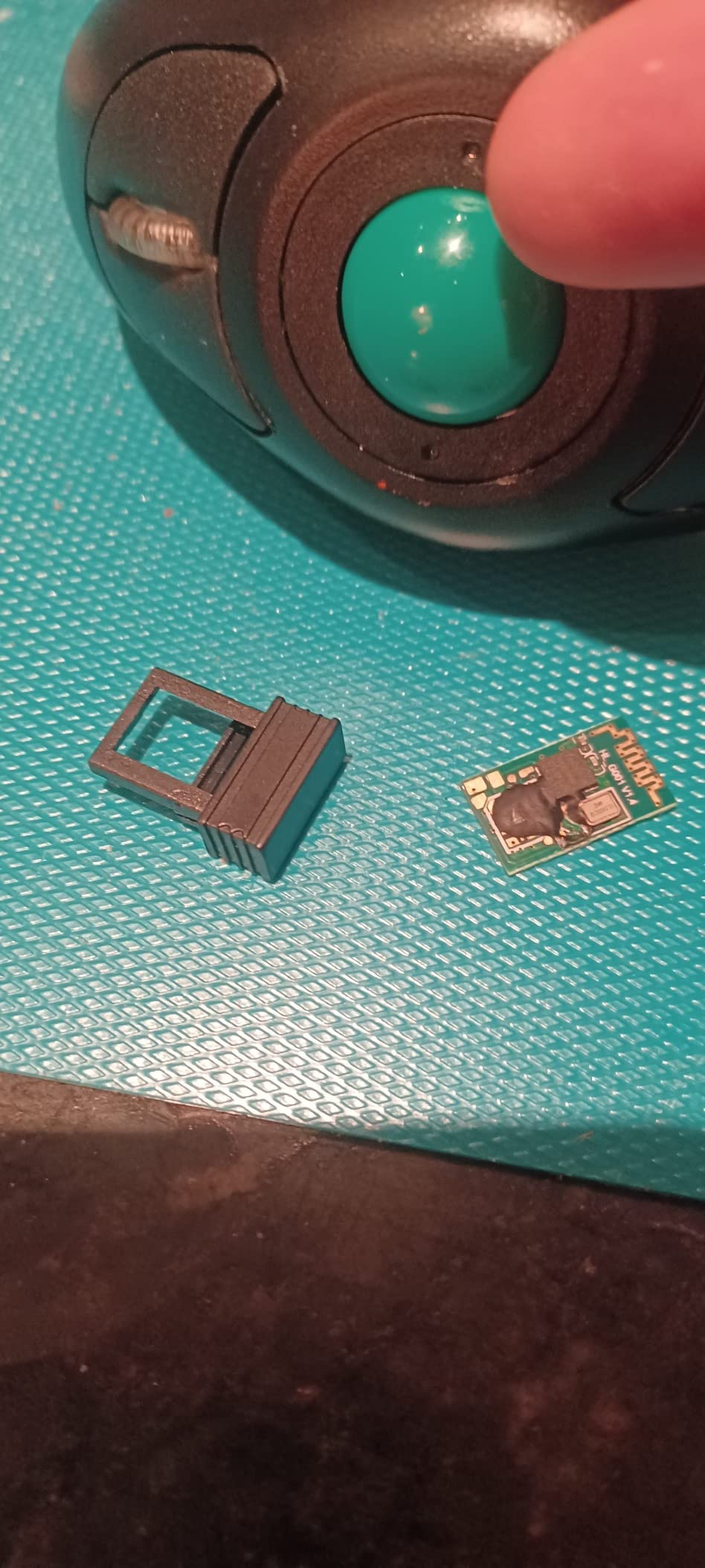 IMAGE Trackball Mouse Wireless USB Hanheld Wireless Mouse with Control ...