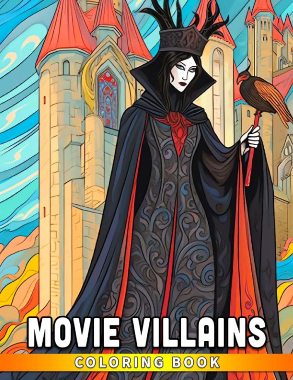 Movie Villains Coloring Book: Coloring the Darker Side of Popular Movie ...