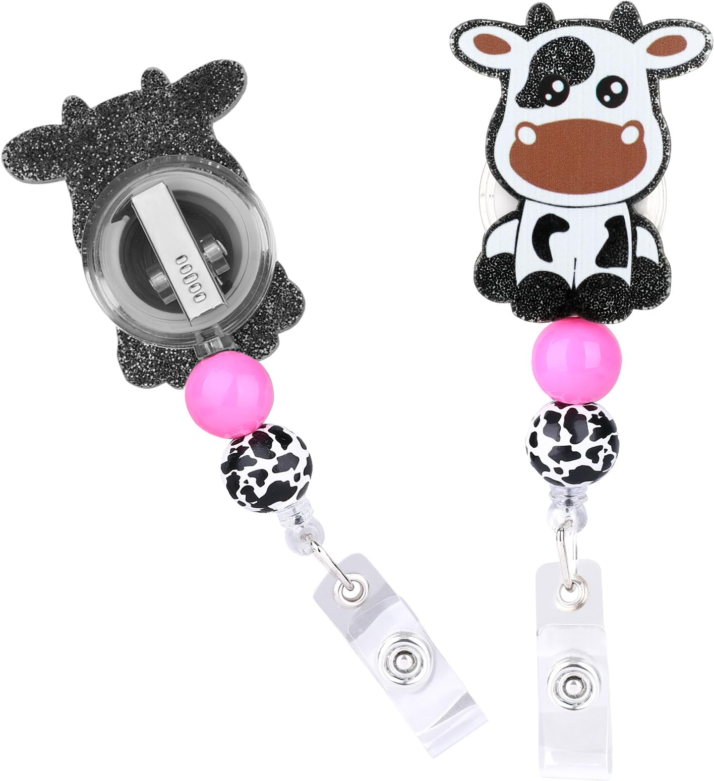 Amazon.com : Dimeho Badge Holder Retractable Clip Cute Don’t Fall for ...