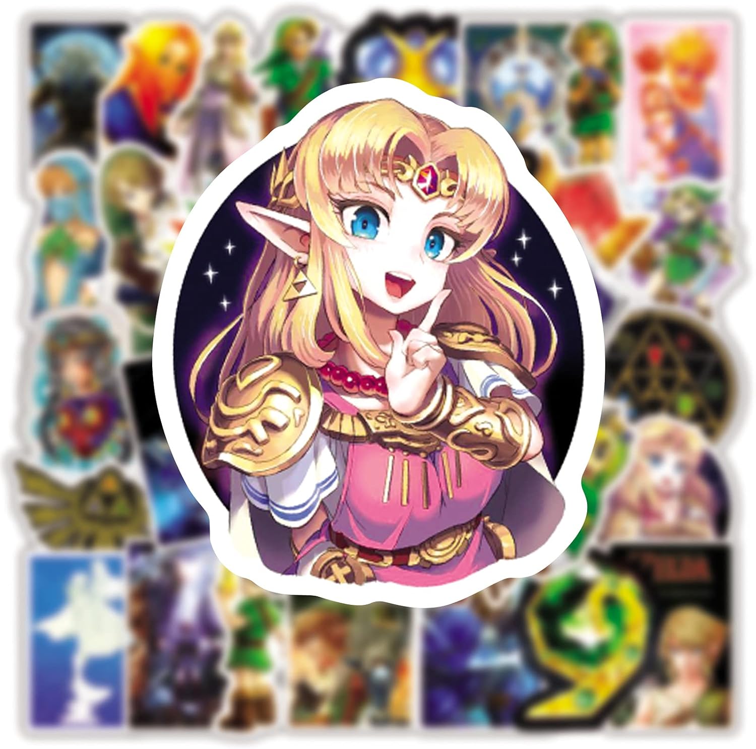 50 Pcs The Legend of Zelda Stickers for Kids Teens Adults Boys Girls ...