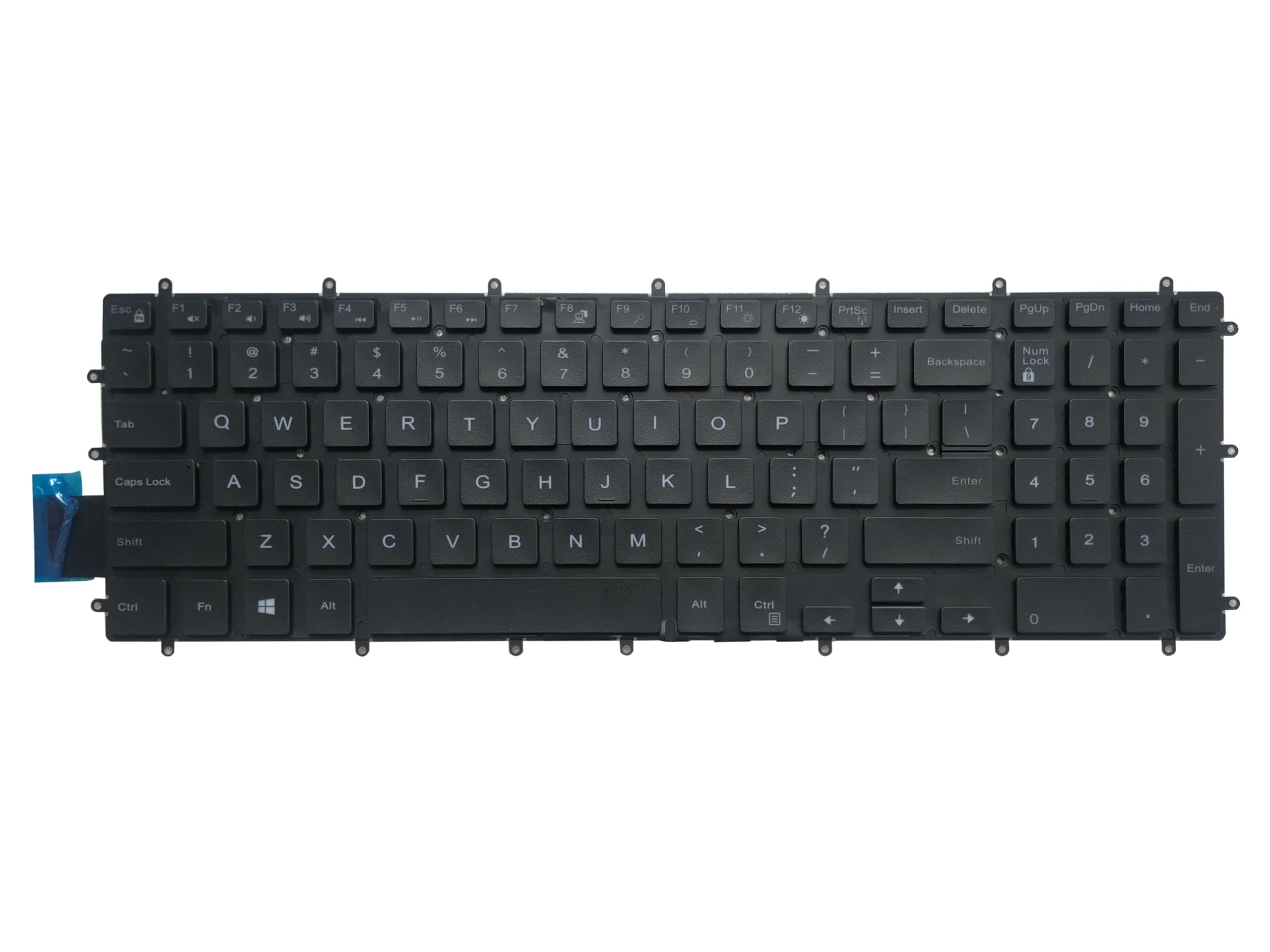 Amazon.com: Laptop Replacement Keyboard Compatible for Dell Inspiron 17 ...