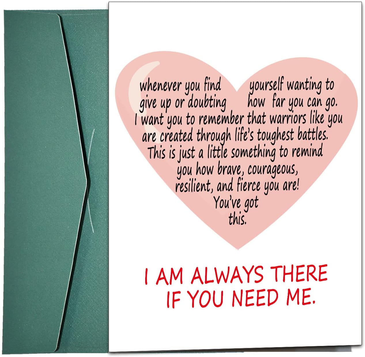 Amazon.com: Dapofajo Insipiration Card, Encourage Card for Women ...