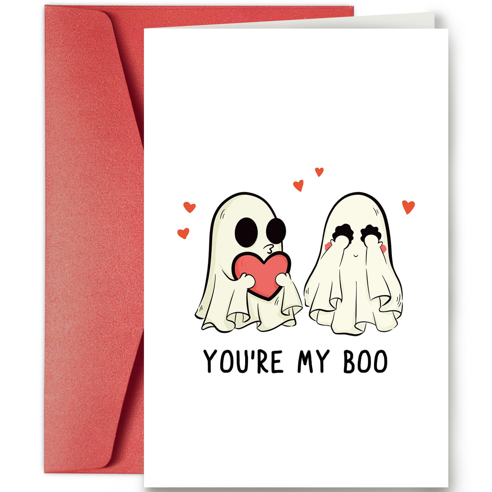 Amazon.com : SuperShunhu Cute Halloween Card for Him Her, Romantic ...