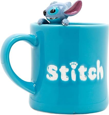 Amazon.com: Disney Lilo and Stitch Figural Character Mug Kitchen ...
