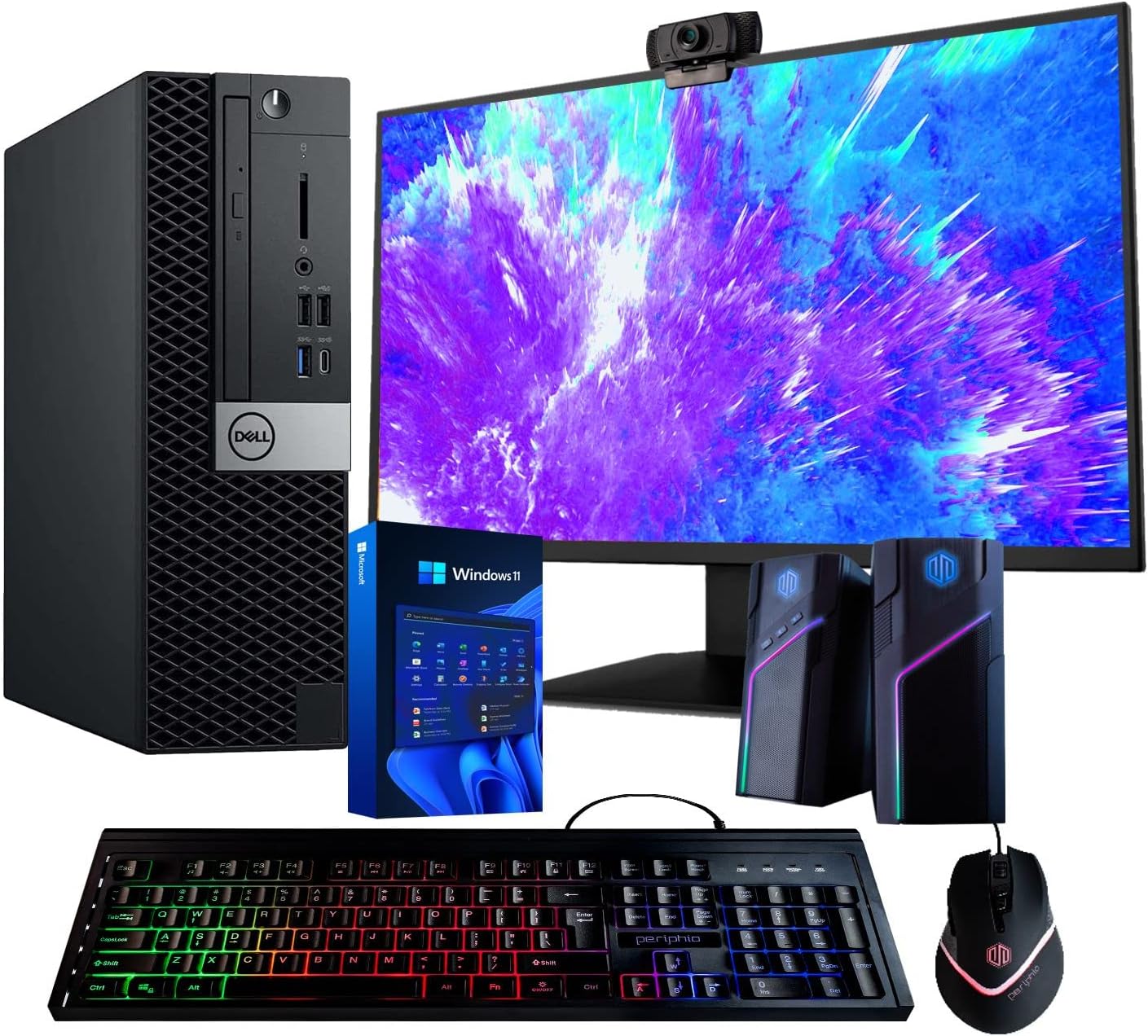 Amazon.com: Dell Optiplex 7070 Desktop Computer | Hexa Core Intel i7 (3 ...