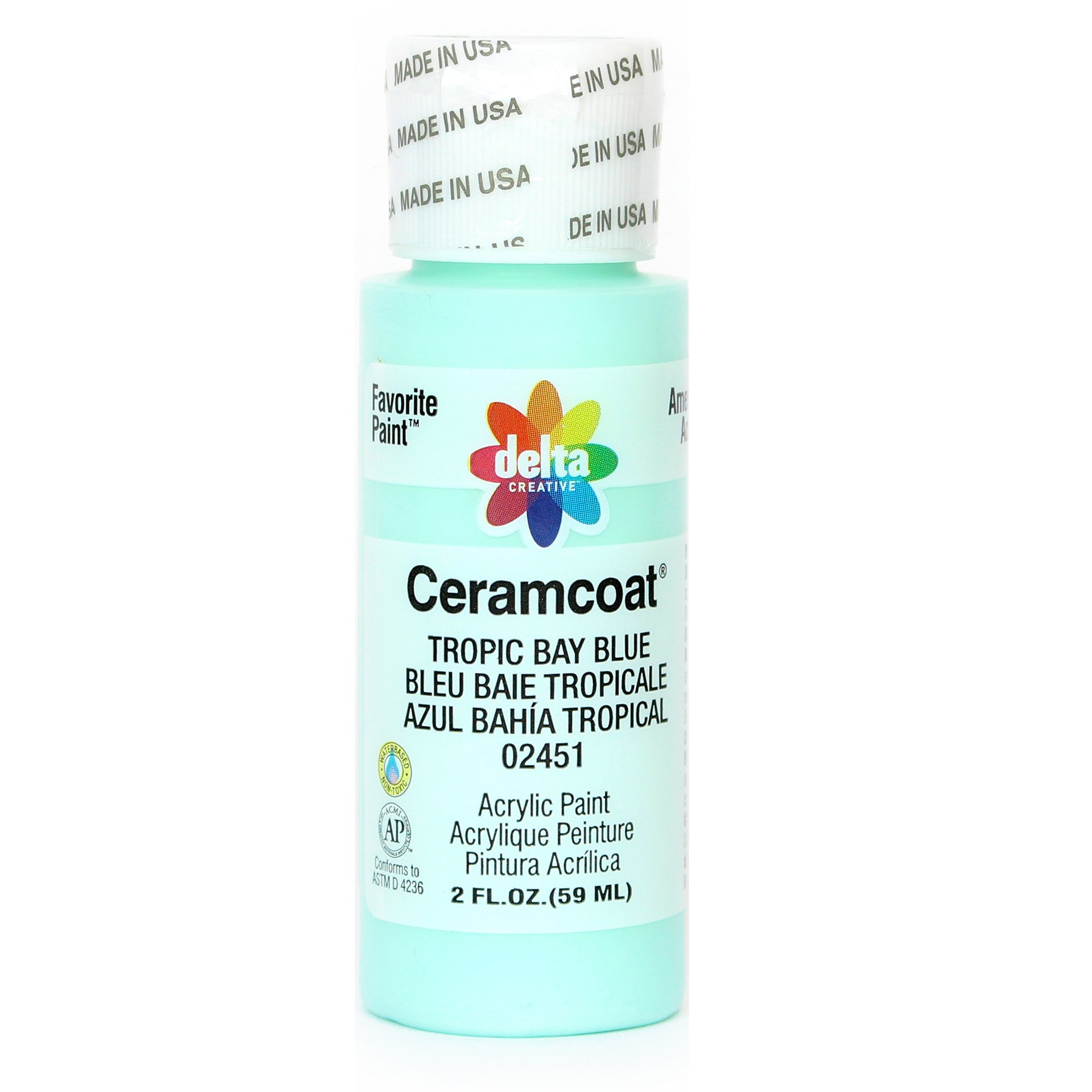 Amazon.com: Delta Creative Ceramcoat Acrylic Paint in Assorted Colors ...