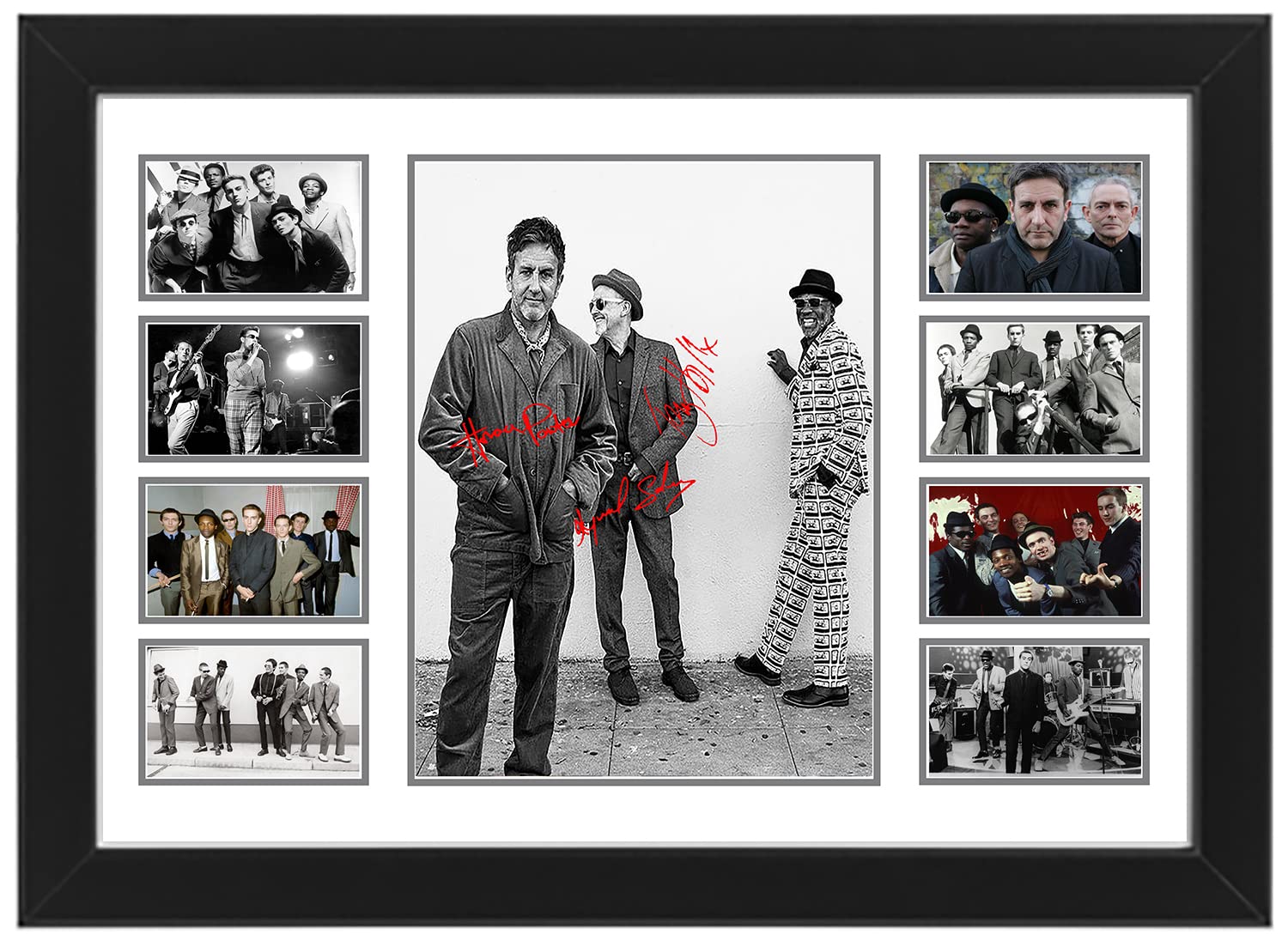 The Specials Autographed Collage Poster Print - Classic Ska Band Wall ...