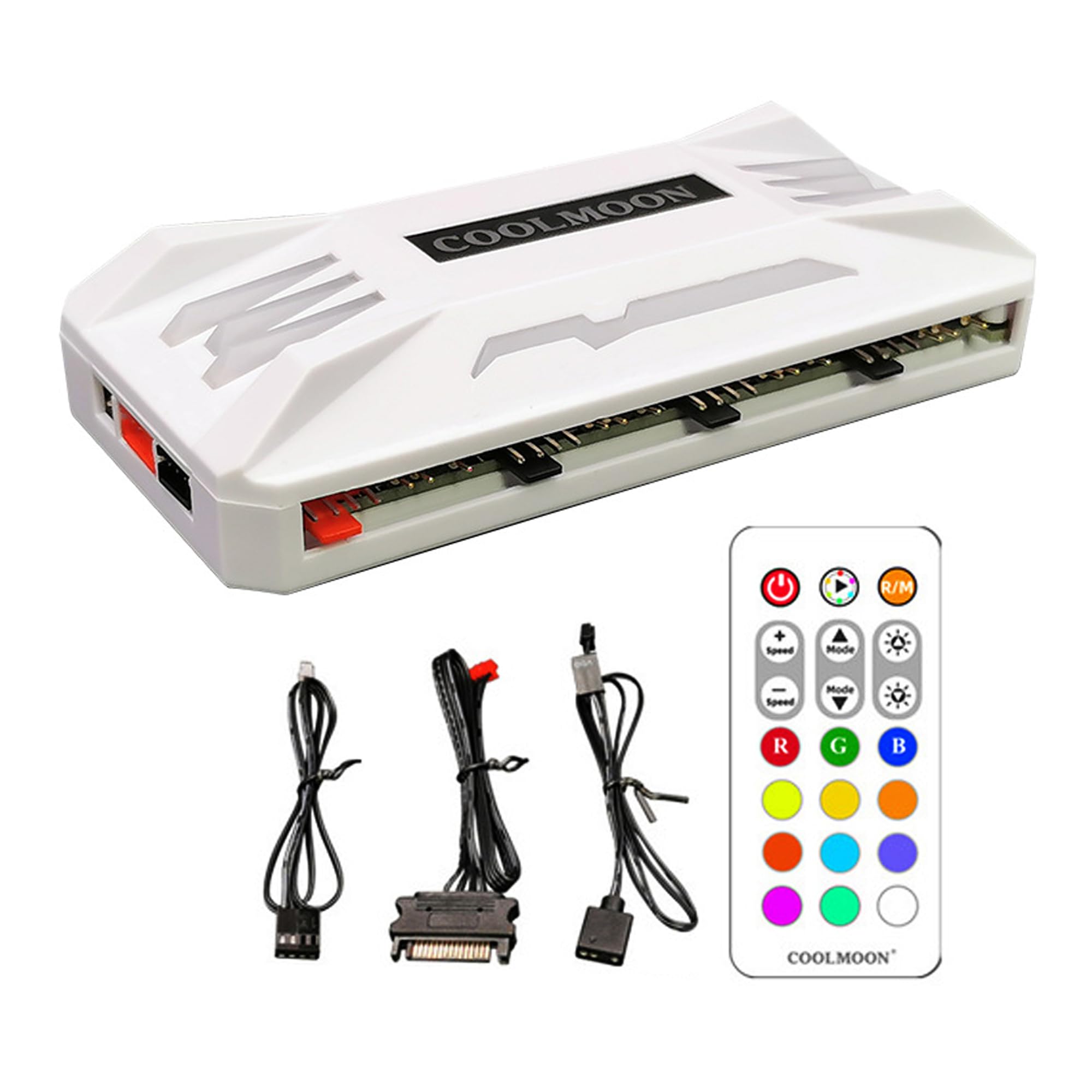 Amazon.com: FelRelWel Computer Fan Temperature ARGB Controller ...