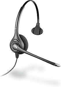 Plantronics HW251N SupraPlus Wideband Headset (64338-31) : Amazon.co.uk ...