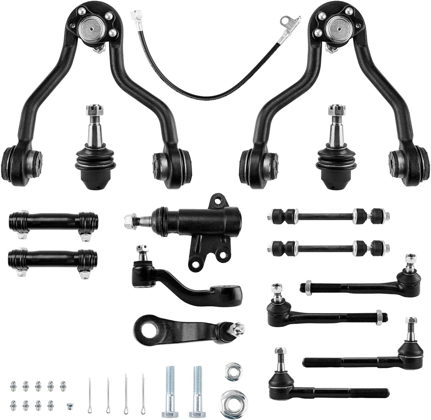 Amazon.com: Front Upper Control Arm w/Ball Joint for 1999-2000 Cadillac ...
