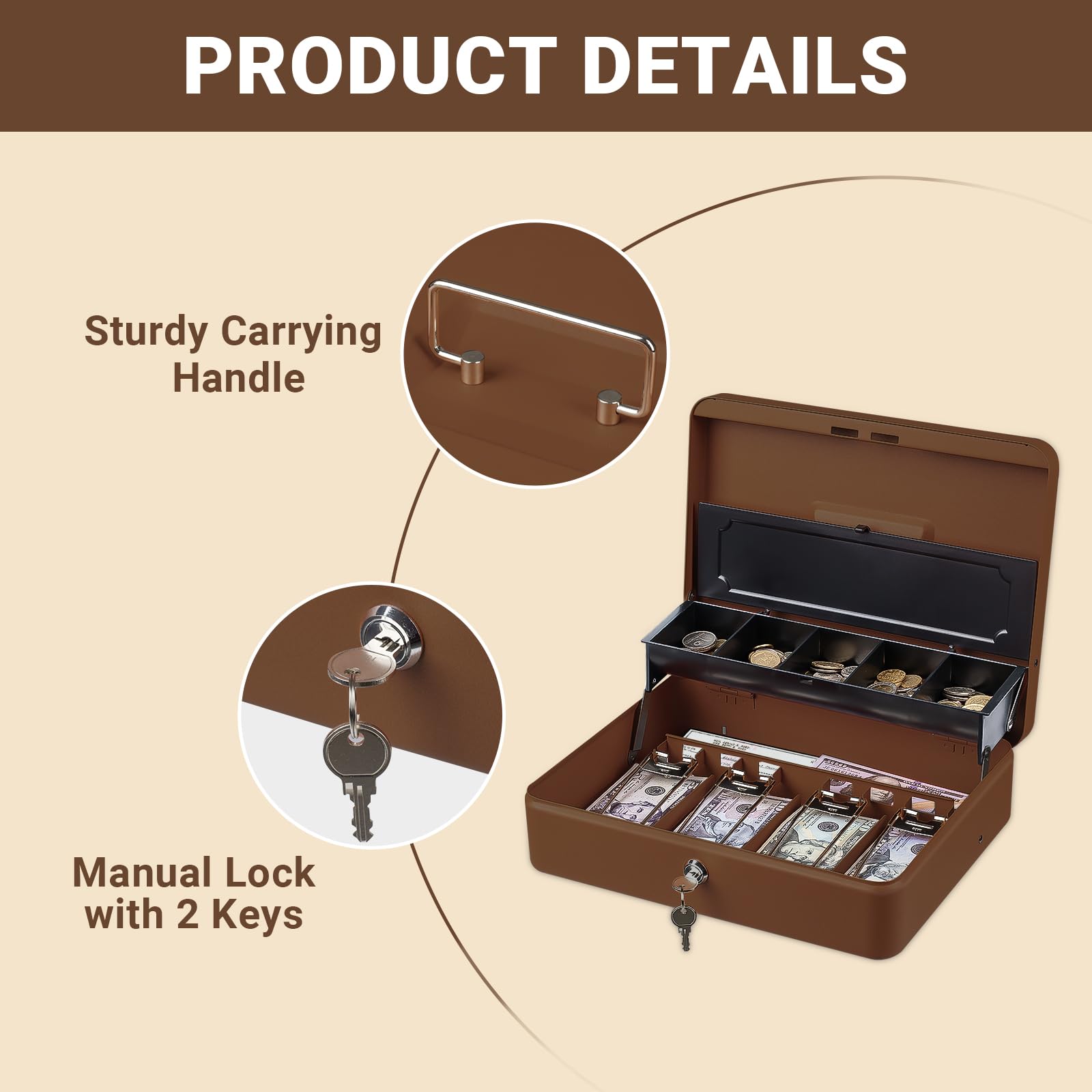 Snapklik.com : Tera Anti Theft Cash Box