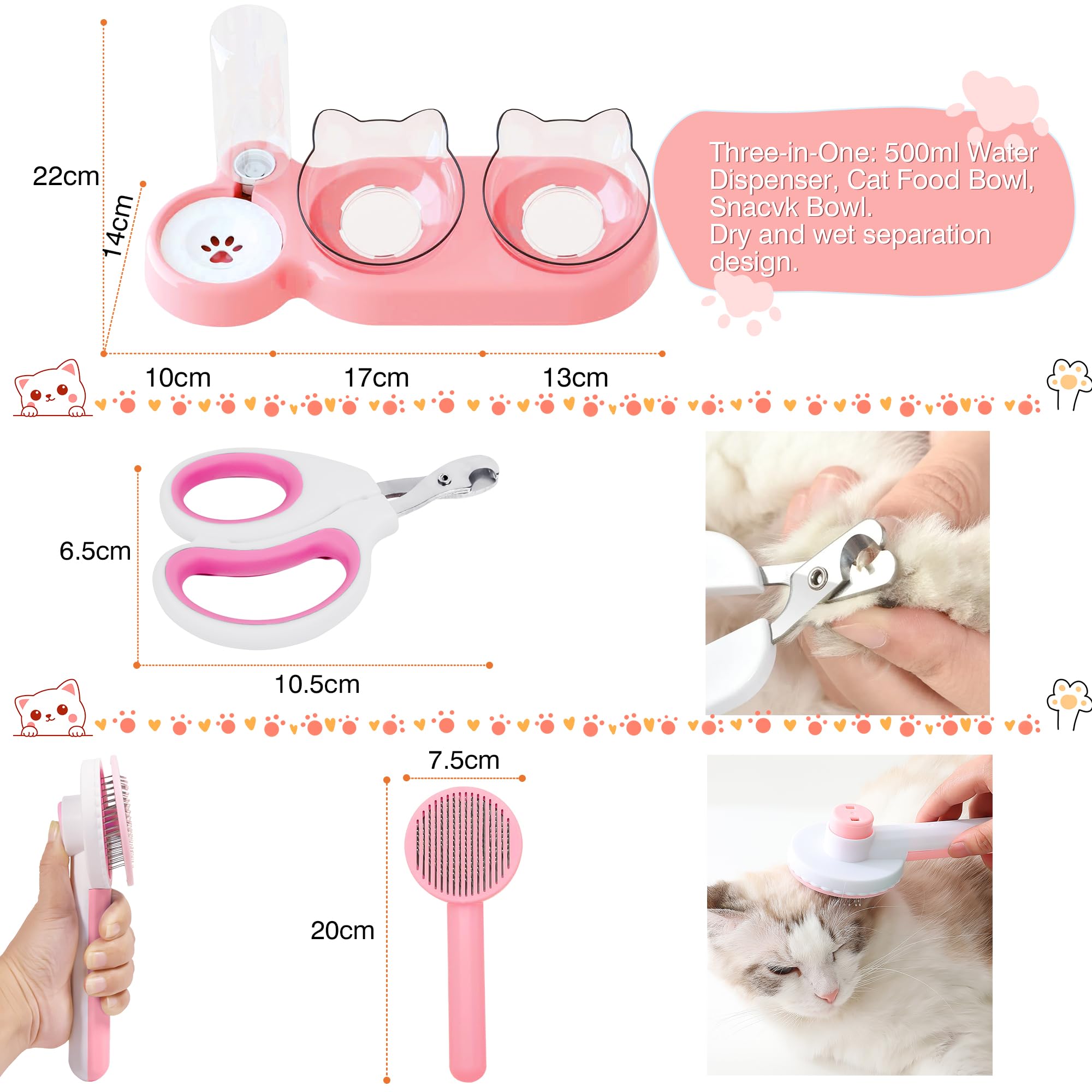 Complete Kitten Care Package 37-Piece Kitten Starter Kit - Complete Cat ...
