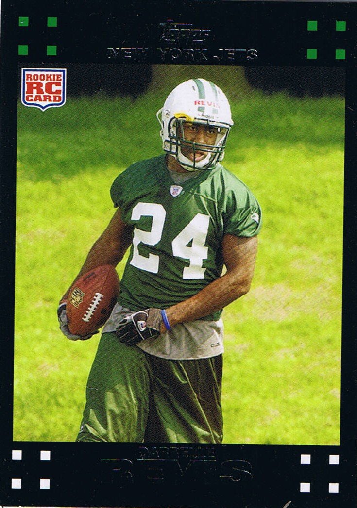 Amazon.com: 2007 Topps Football # 374 Darrelle Revis (RC) Rookie Card ...