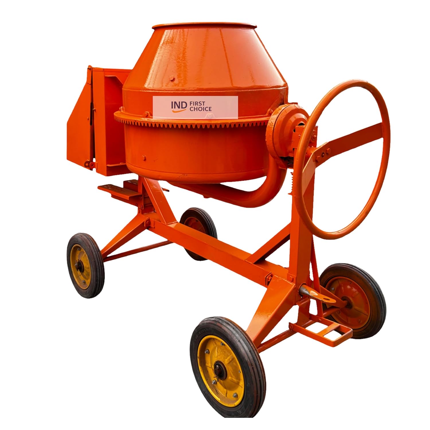 IND First Choice Concrete Mixer Machine – Heavy Duty Cement Mixing Drum ...