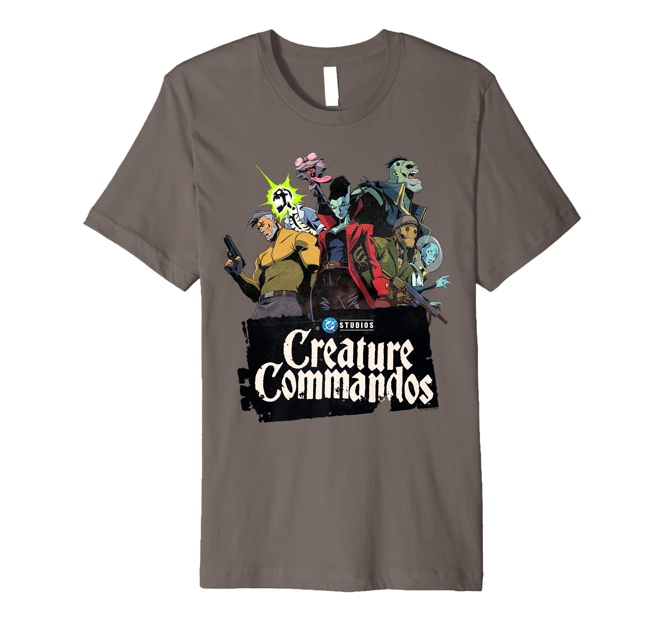 Amazon.com: Creature Commandos Group Pose Premium T-Shirt : Clothing ...