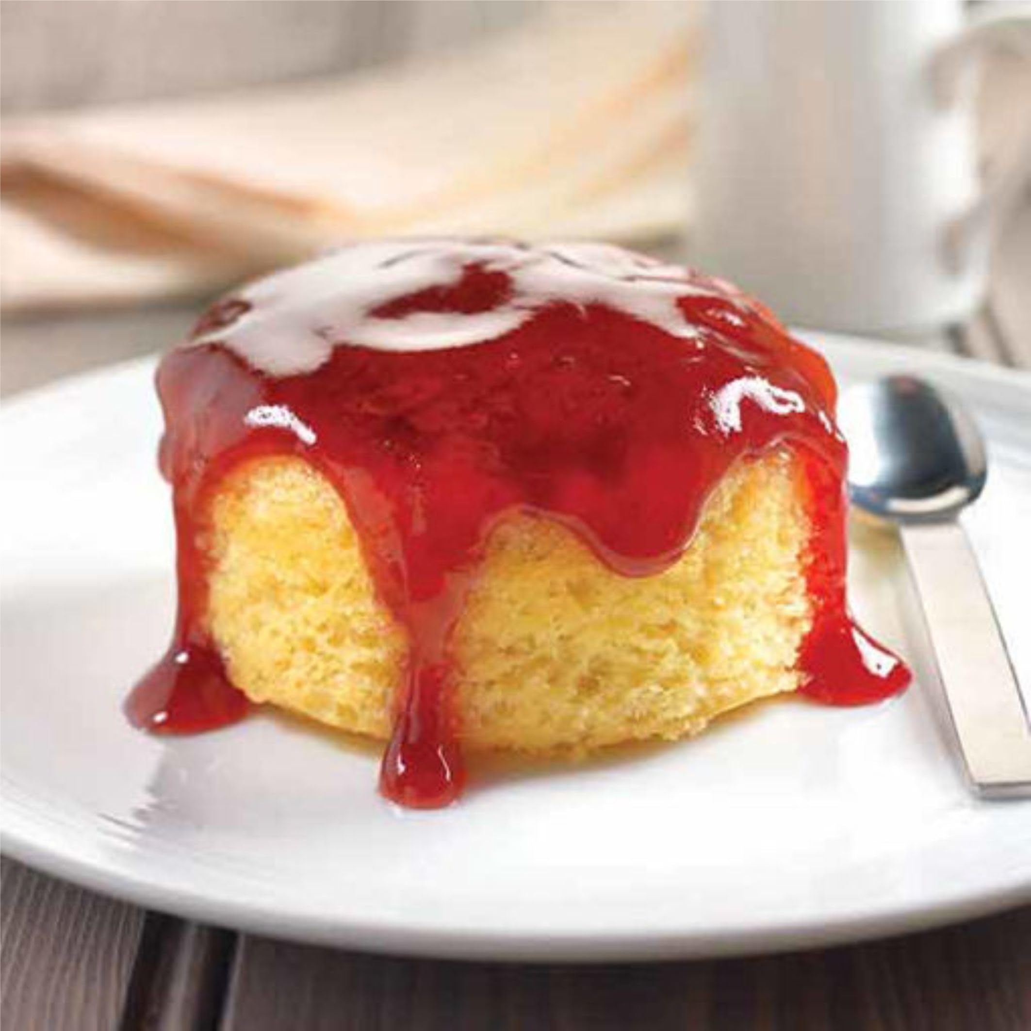 Chefs' Selections Jam Sponge Puddings 12x130g : Amazon.co.uk: Grocery