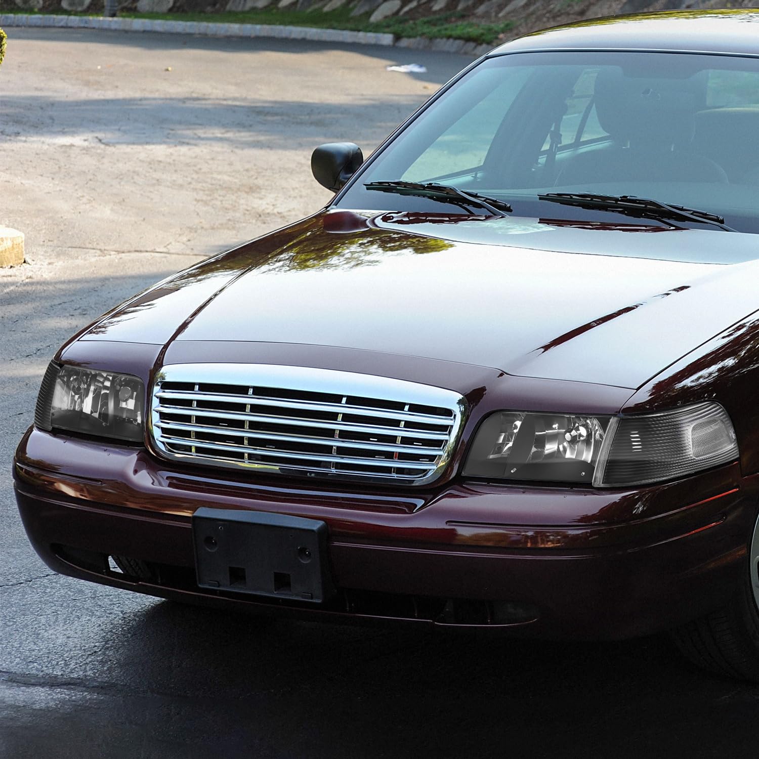 Ford Crown Victoria Headlights Clear Amazon.com: For Ford Crown
