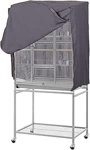 Bonaweite Birdcage Cover Parrot Cage Cover Shade Pet Universal Blackout ...