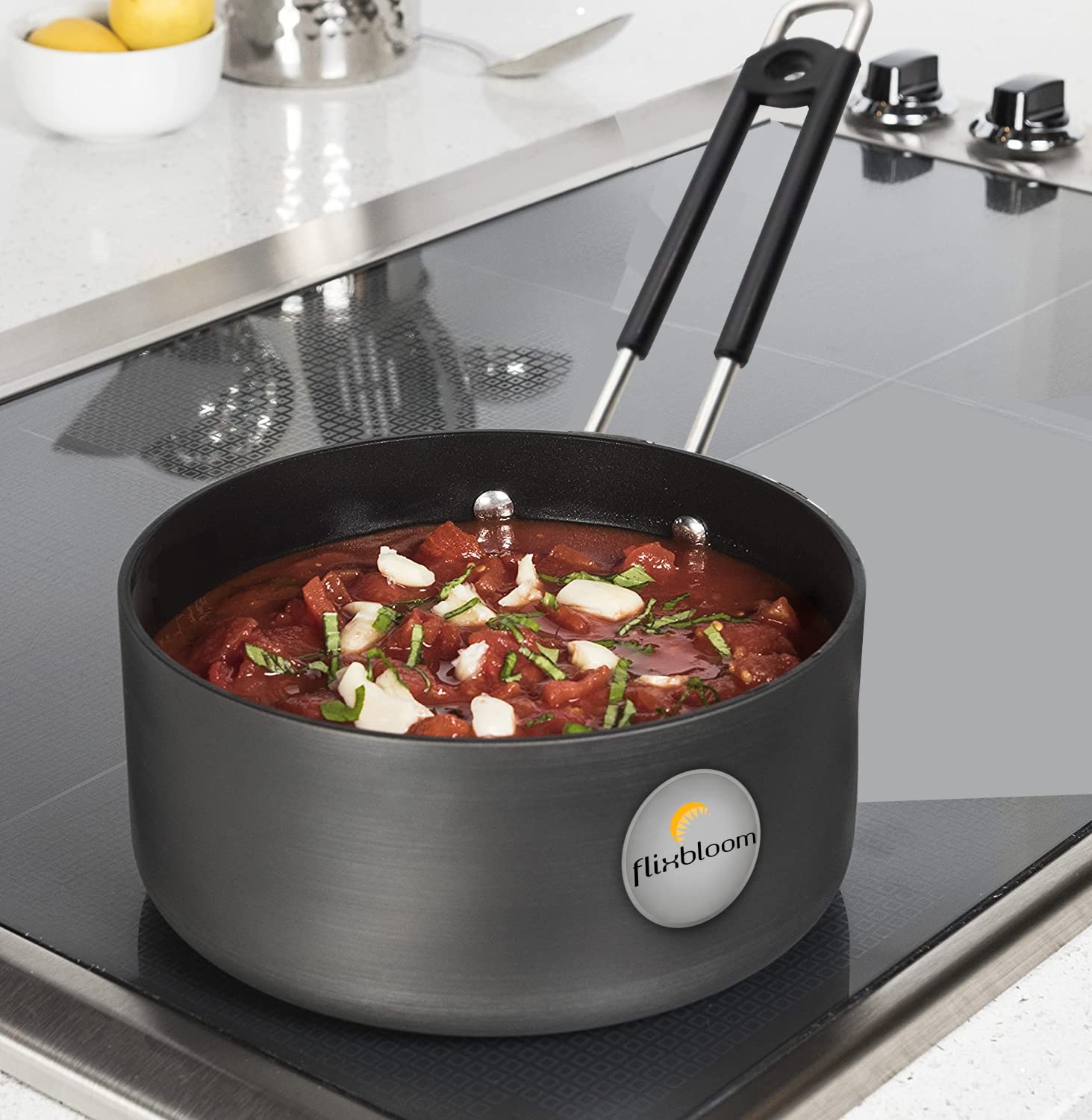 Buy Flixbloom Perfect Hard Anodized Induction Base Heavy Duty Aluminium ...