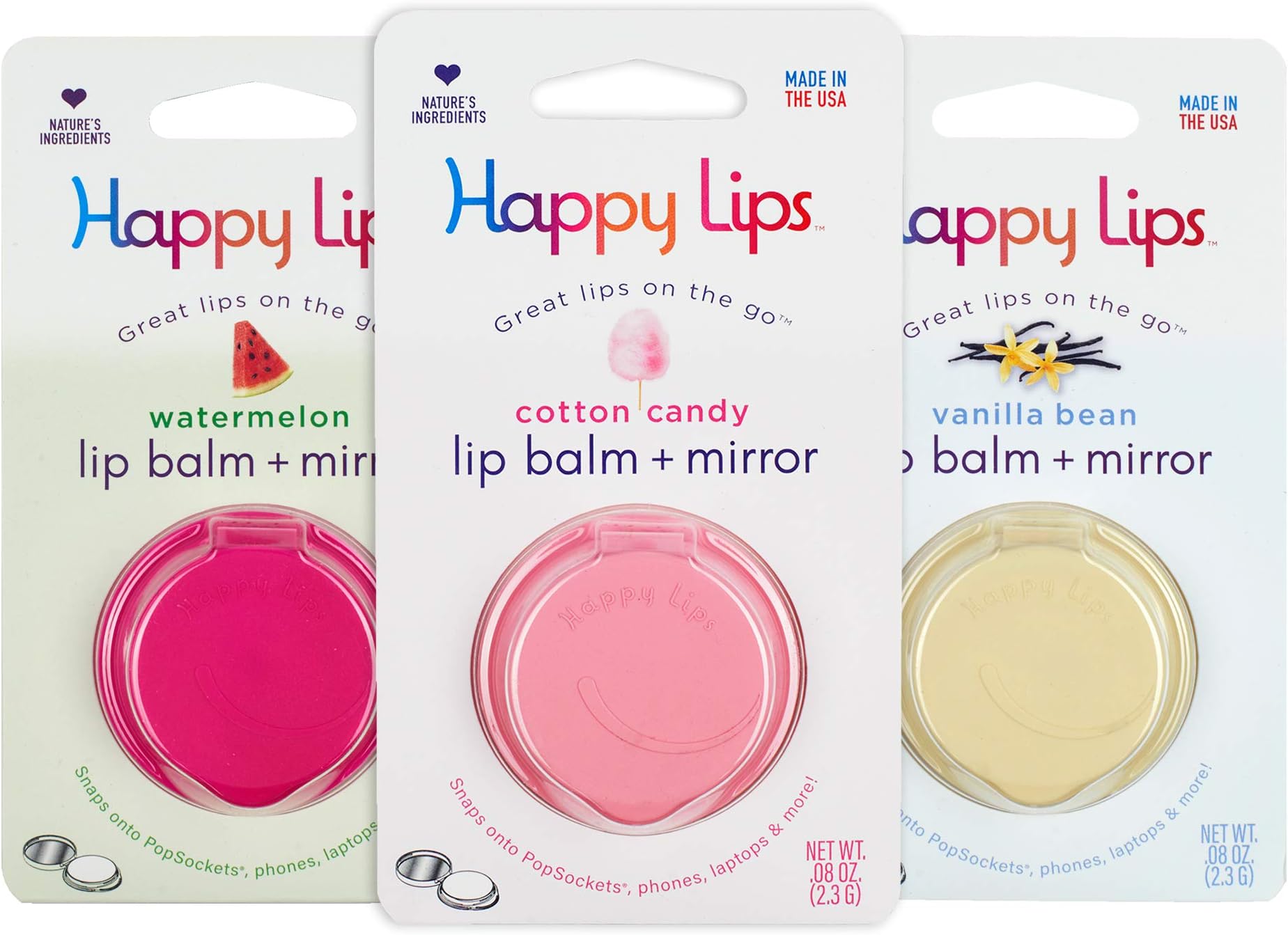 Amazon.com: PopSockets Lip Balm Phone Grip with Expanding Kickstand ...