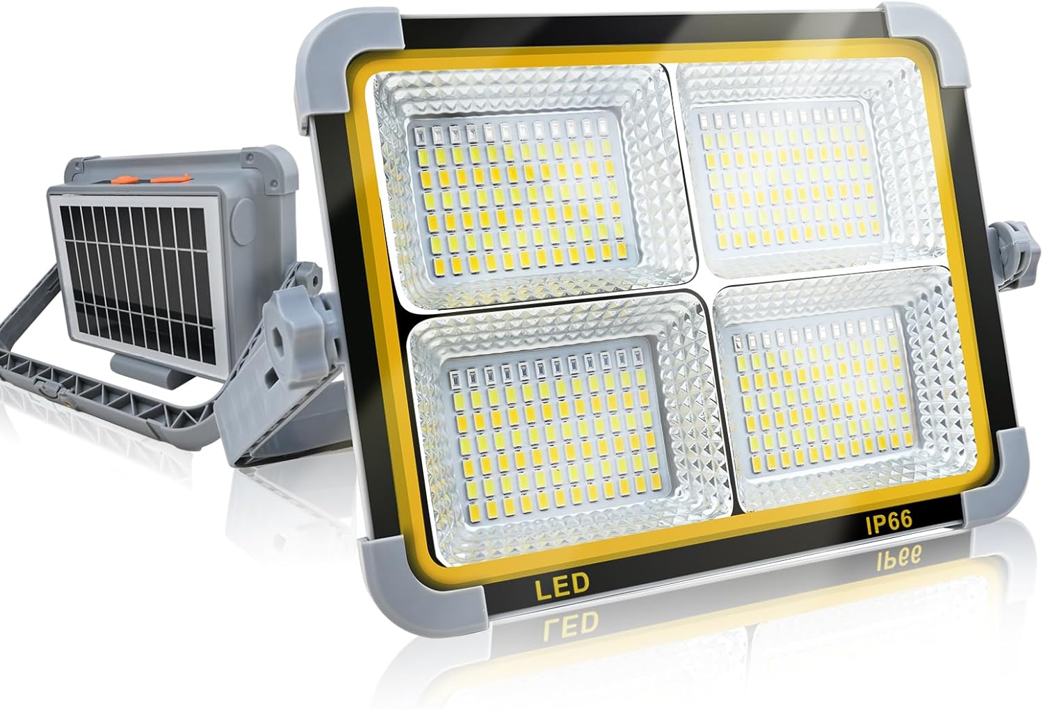 Whiriwhiri Portable LED Work Solar Light, Waterproof Battery Powered ...