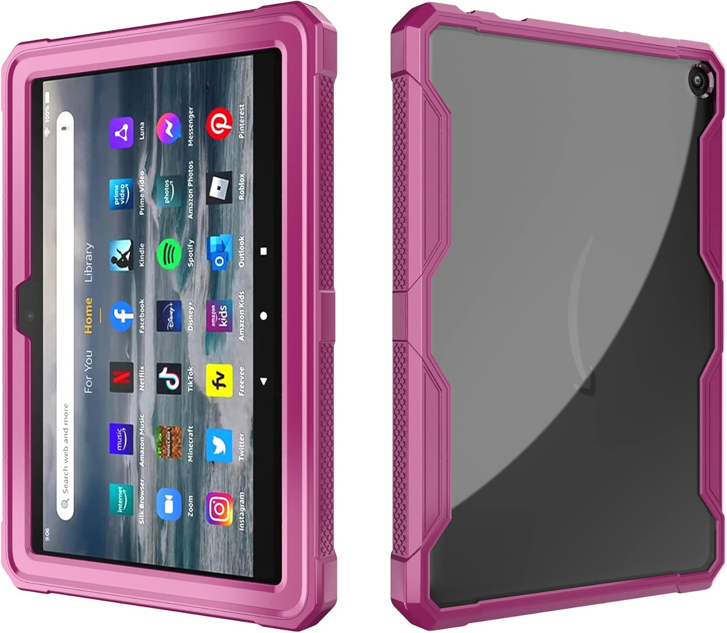 Amazon.com: TDA Case for All-New Amazon Fire HD 8 Tablet and Fire HD 8 ...