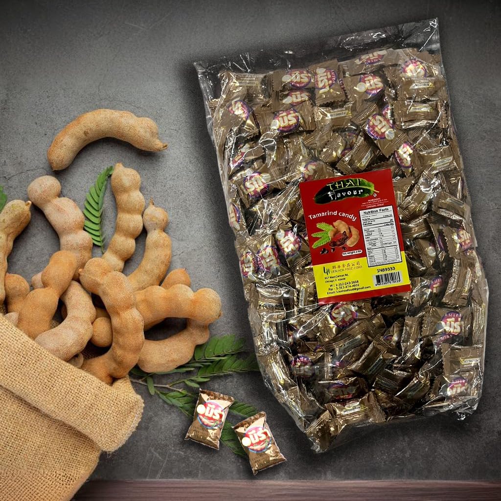 Amazon.com : Thai Flavour Tamarind Candy, Sweet, 2 lbs Bulk Pack ...