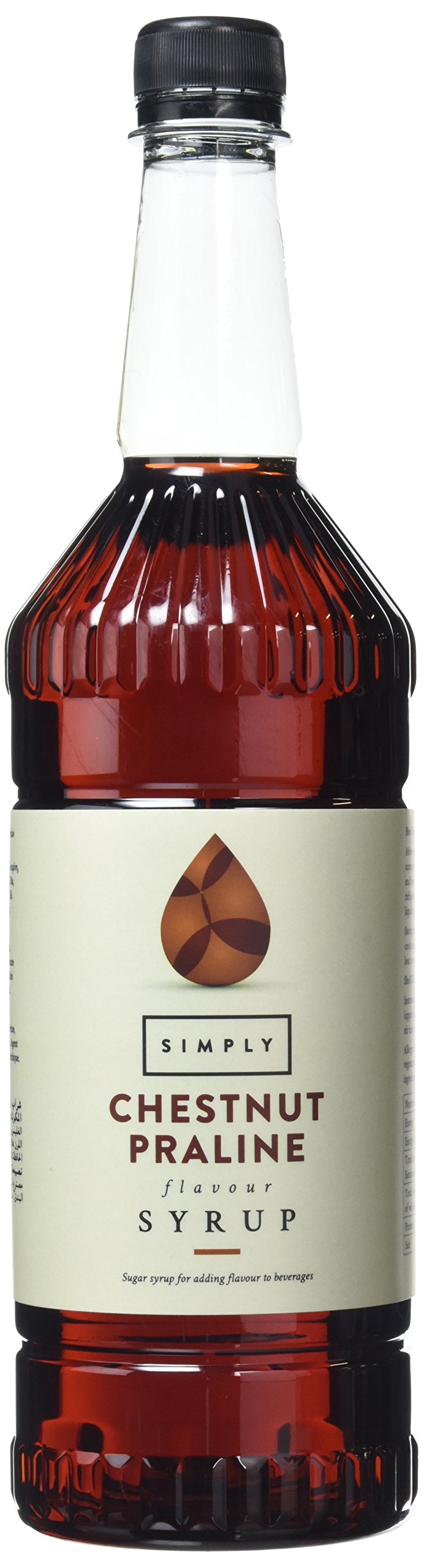 Simply Chestnut Praline Syrup, Vegan & Nut Free Flavoured Syrup for ...