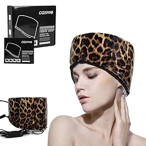 Amazon.com: CGFOXUO Heat Cap for Deep Conditioning Heats Up Quickly ...
